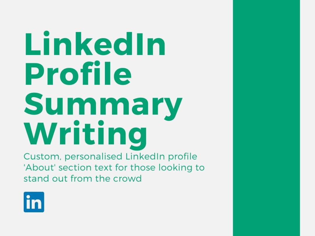 Linkedin Profile Summary Writing, Linkedin Profile Writing, Linkedin ...