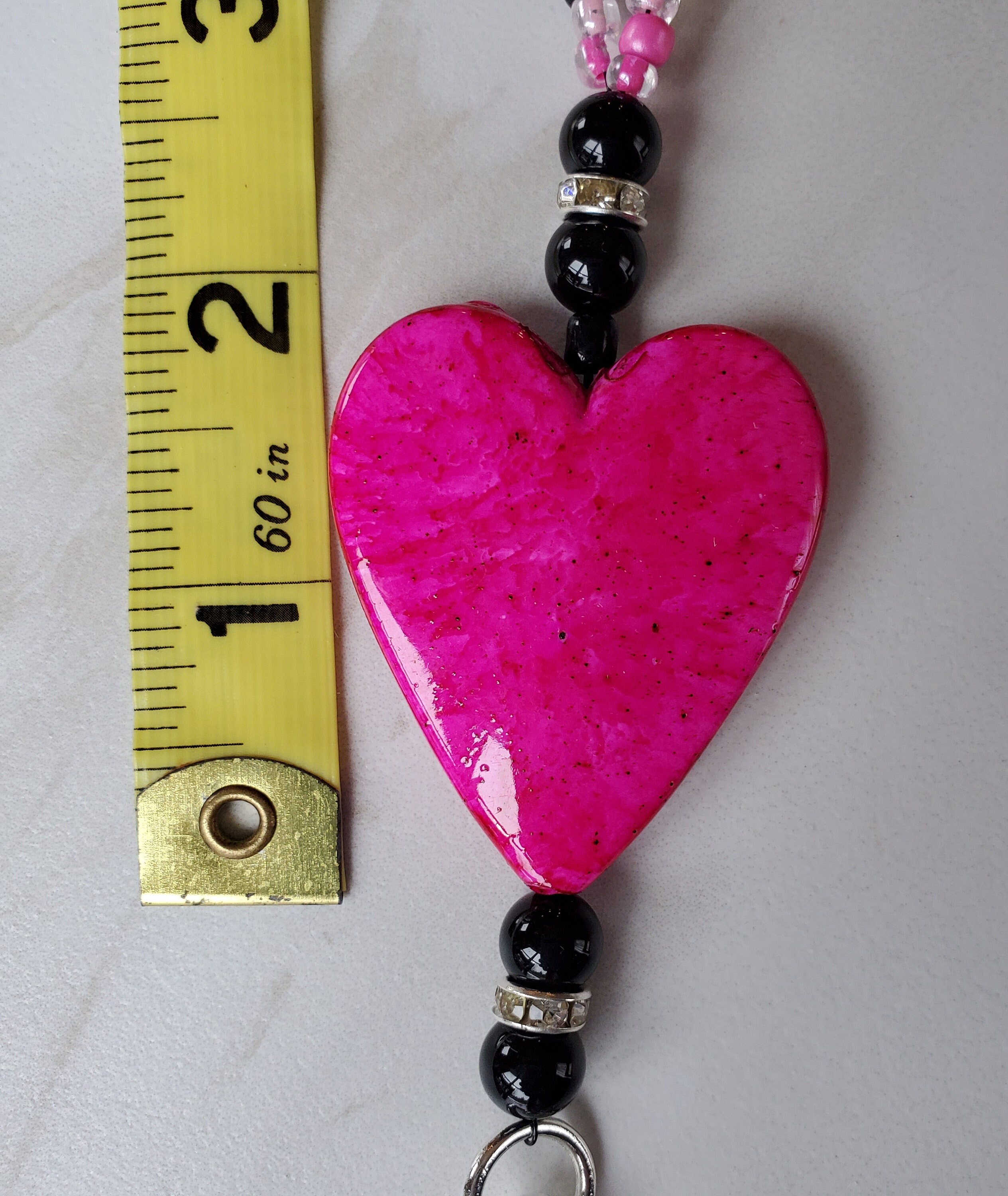 Beaded ID Badge Lanyard - Etsy