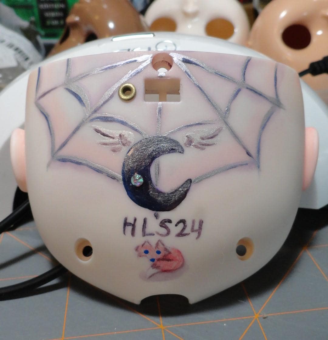 Soft Goth Custom Blythe Factory Face Plate - Etsy