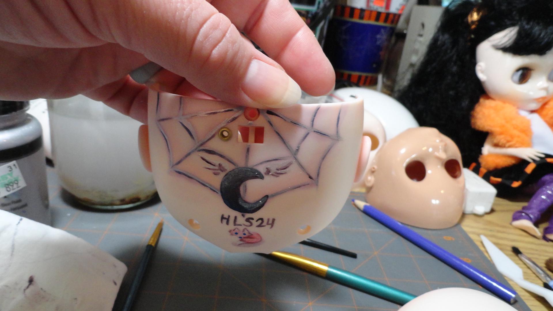 Soft Goth Custom Blythe Factory Face Plate - Etsy