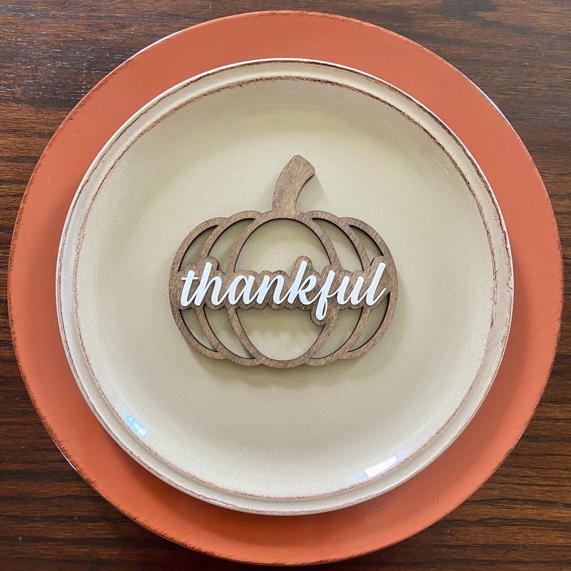 Thanksgiving Plates - Etsy