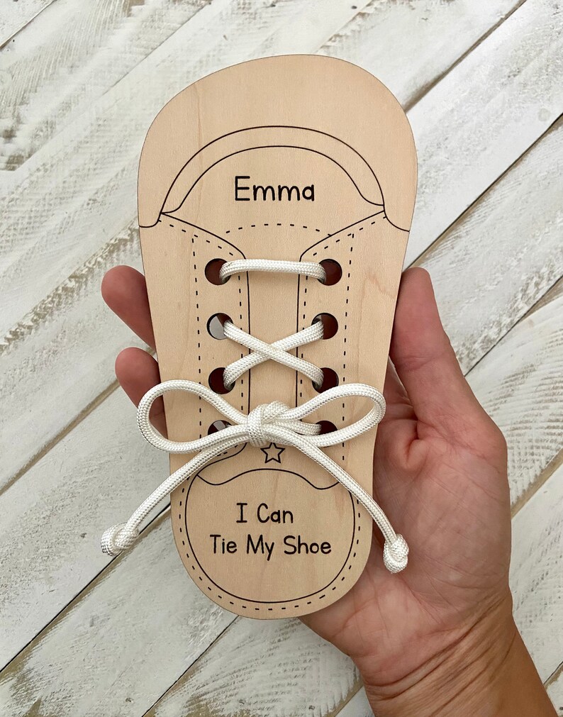 Shoe Tying Practice / Shoe Tying / Practice / Montessori - Etsy
