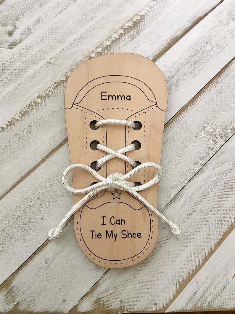 Shoe Tying Practice / Shoe Tying / Practice / Montessori - Etsy