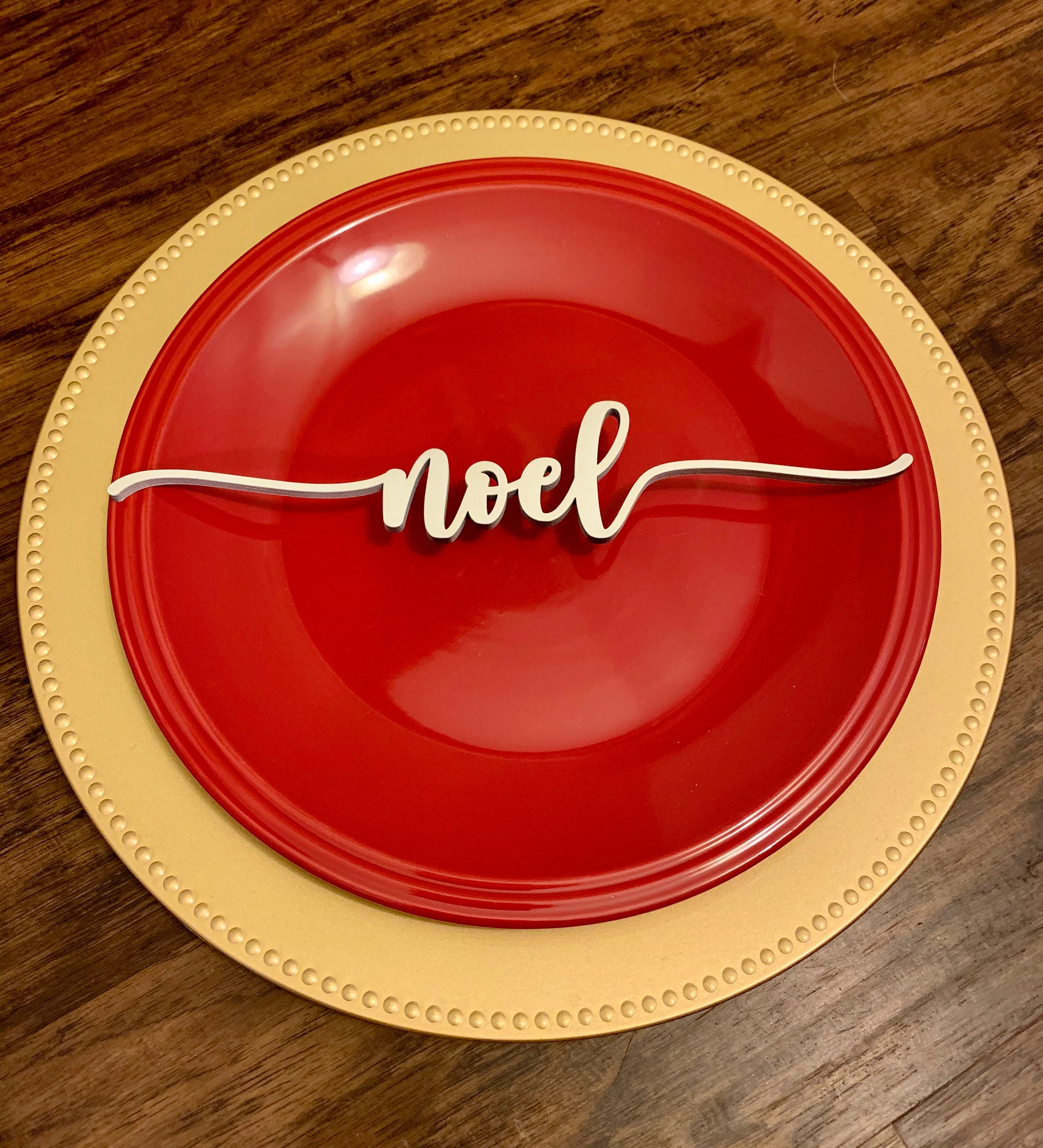 Place Cards/plate Toppers/ Holiday Place Cards/ Christmas | Etsy