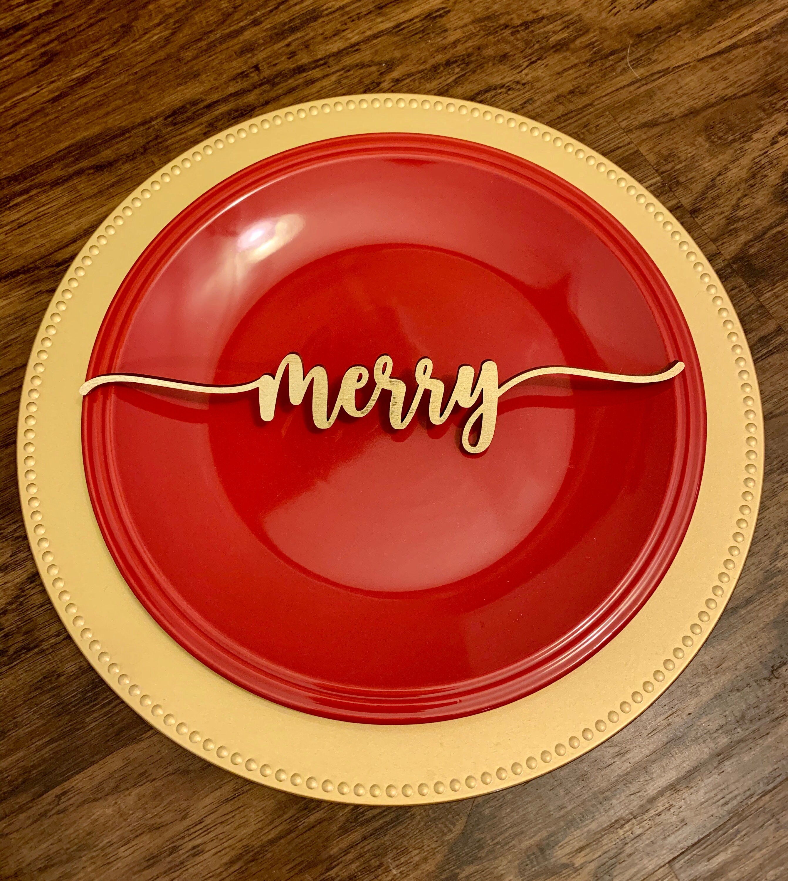 Place Cards/plate Toppers/ Holiday Place Cards/ Christmas | Etsy