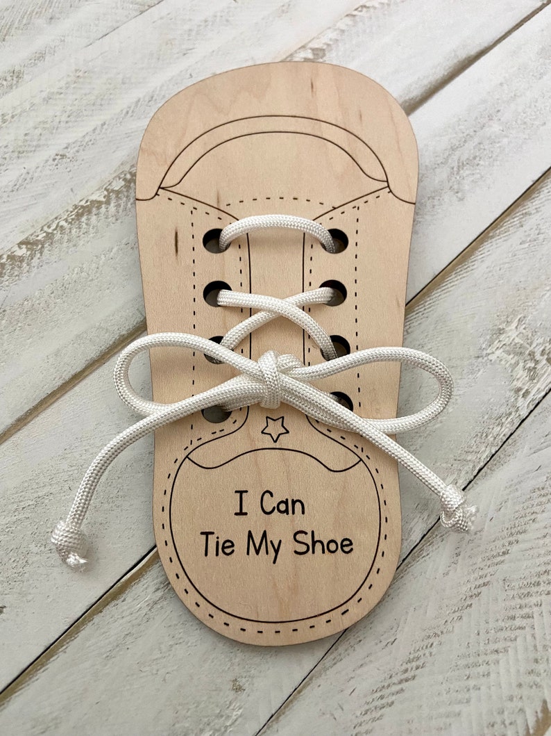 Shoe Tying Practice / Shoe Tying / Practice / Montessori - Etsy