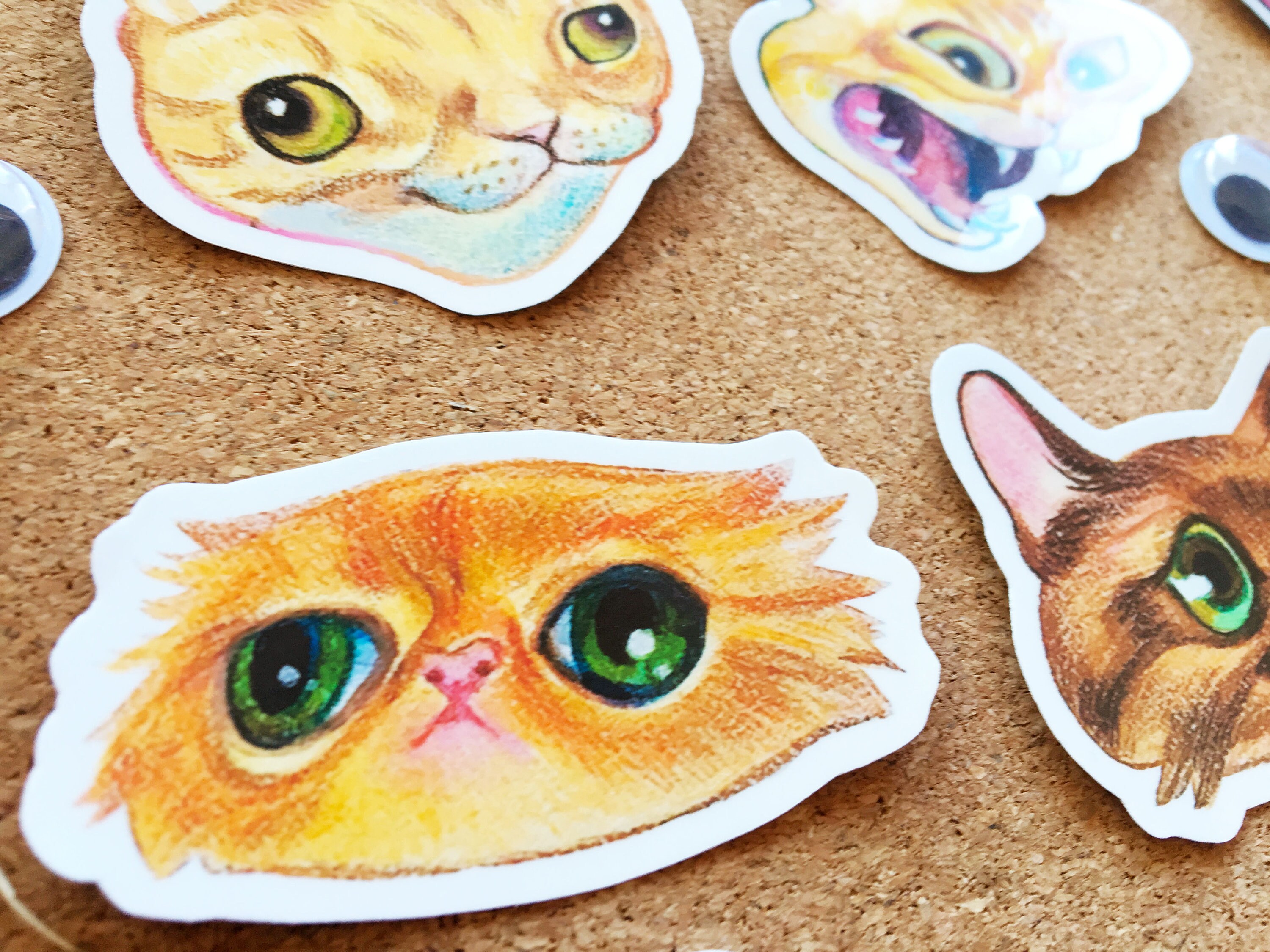 Sad Boi Cat /cat Meme Stickers Pack/meme Sticker/funny | Etsy