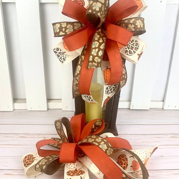Thanksgiving Bows - Etsy