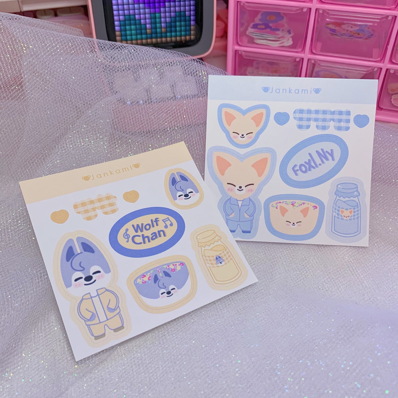 SKZOO Sticker Sheets k-pop Stickers Stray Kids Stickers - Etsy