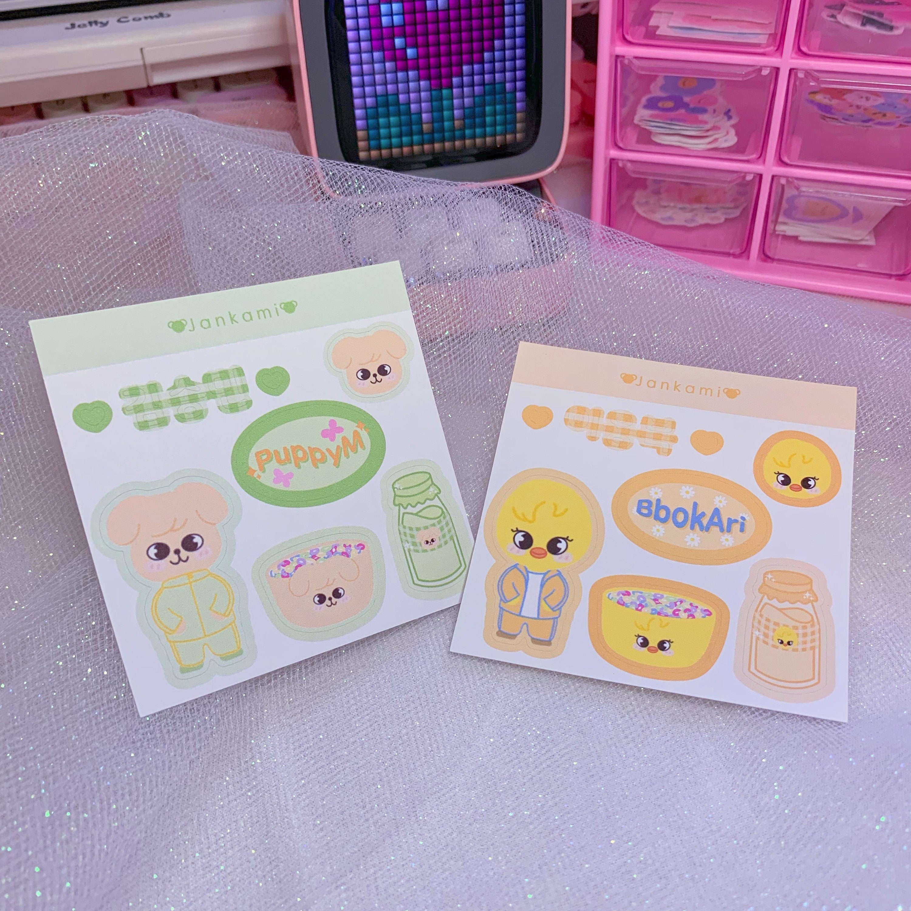 SKZOO Sticker Sheets k-pop Stickers Stray Kids Stickers - Etsy
