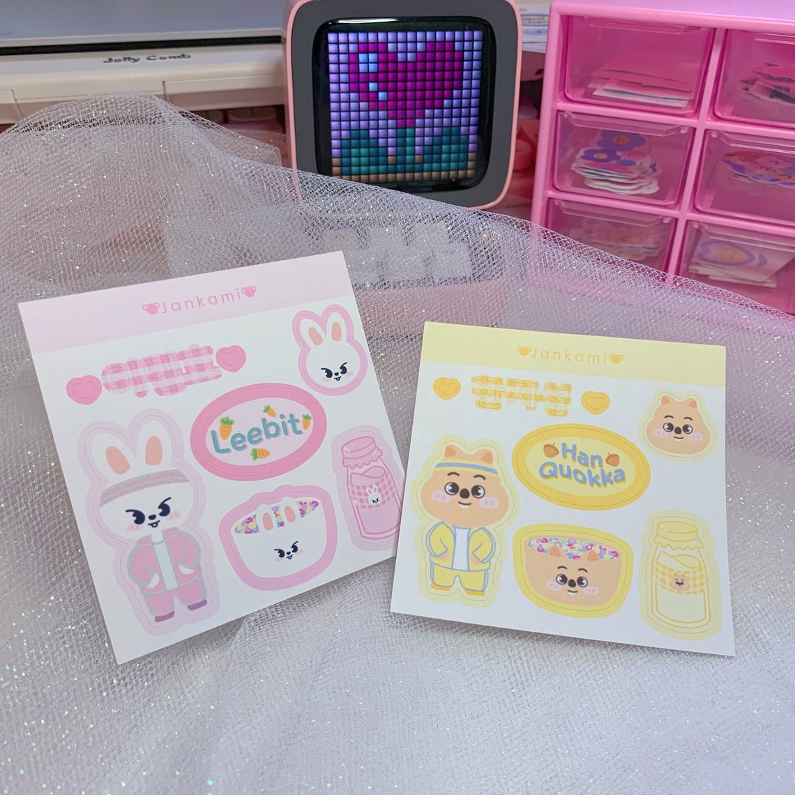SKZOO Sticker Sheets k-pop Stickers Stray Kids Stickers - Etsy