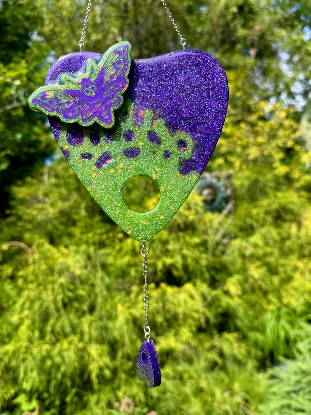 Toxic Waste Moth Planchette - Etsy