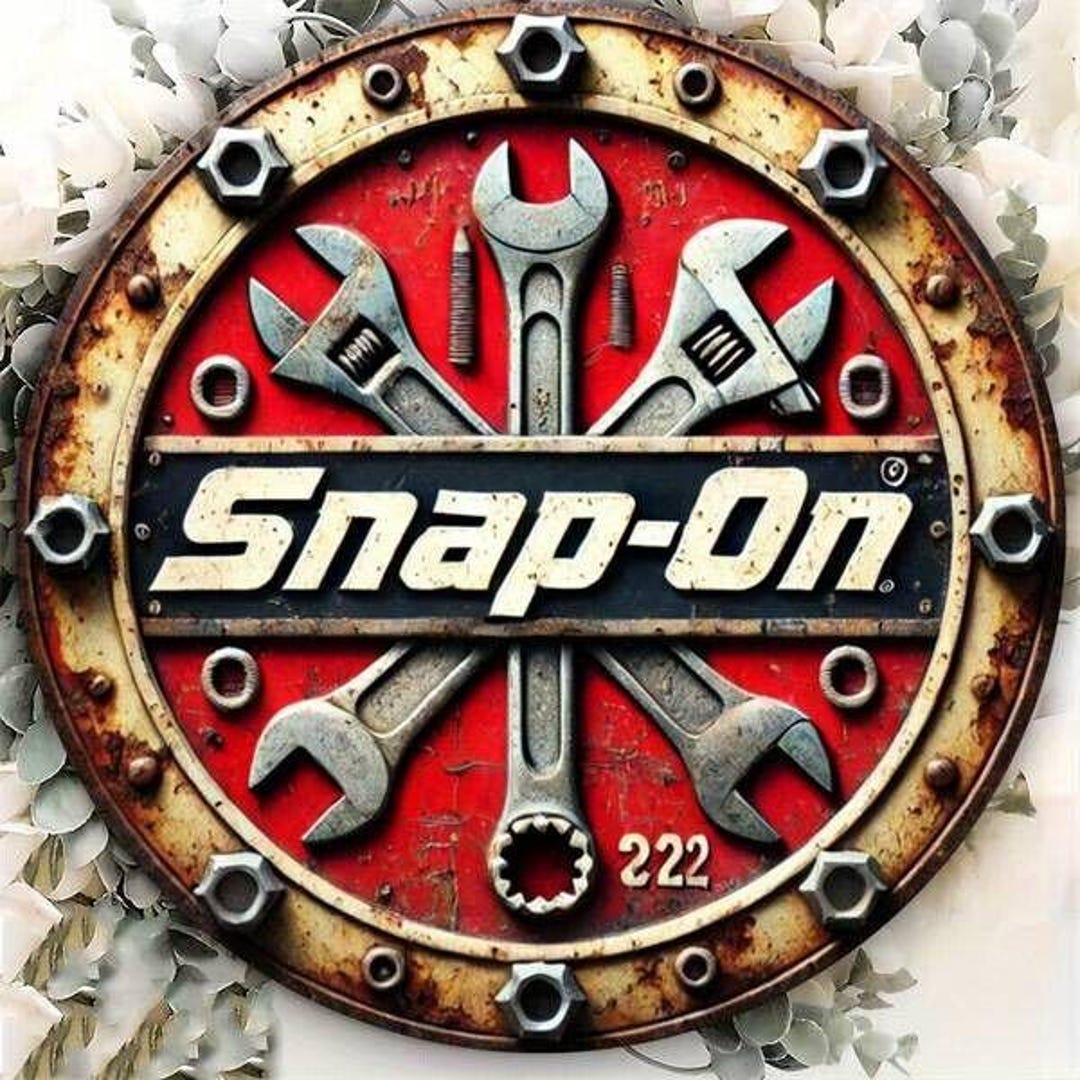 Classic Snap-on Tools Aluminum Round Weatherproof Sign Funny - Etsy