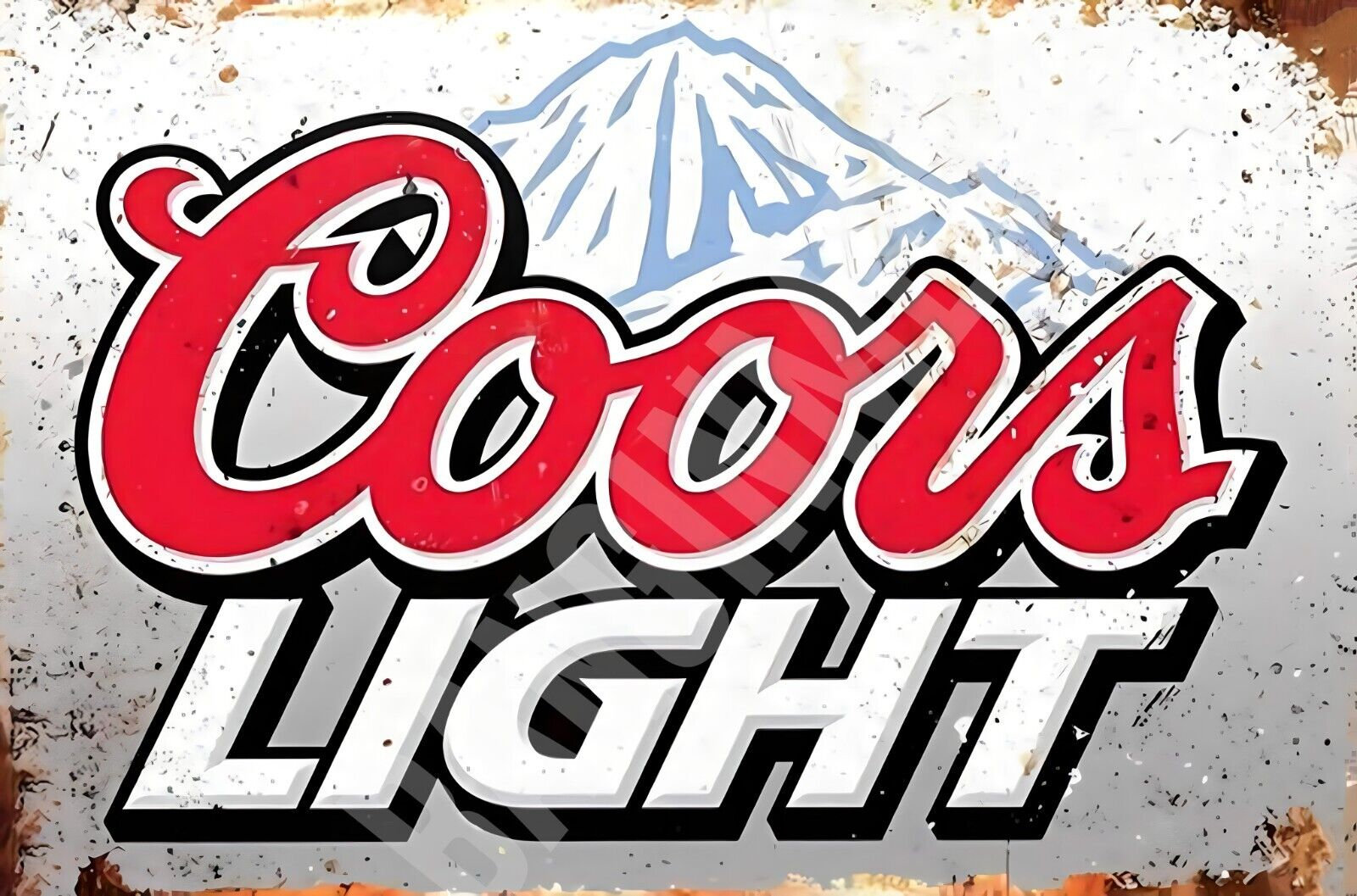 Coors Light Funny Sign 8" X 12" Aluminum Metal Sign - Etsy