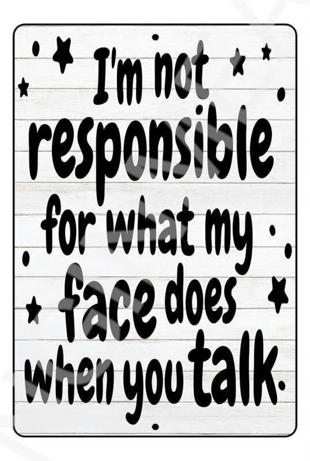 Clever Humor Sign: Weatherproof Aluminum (8x12, Ready to Hang) - Etsy