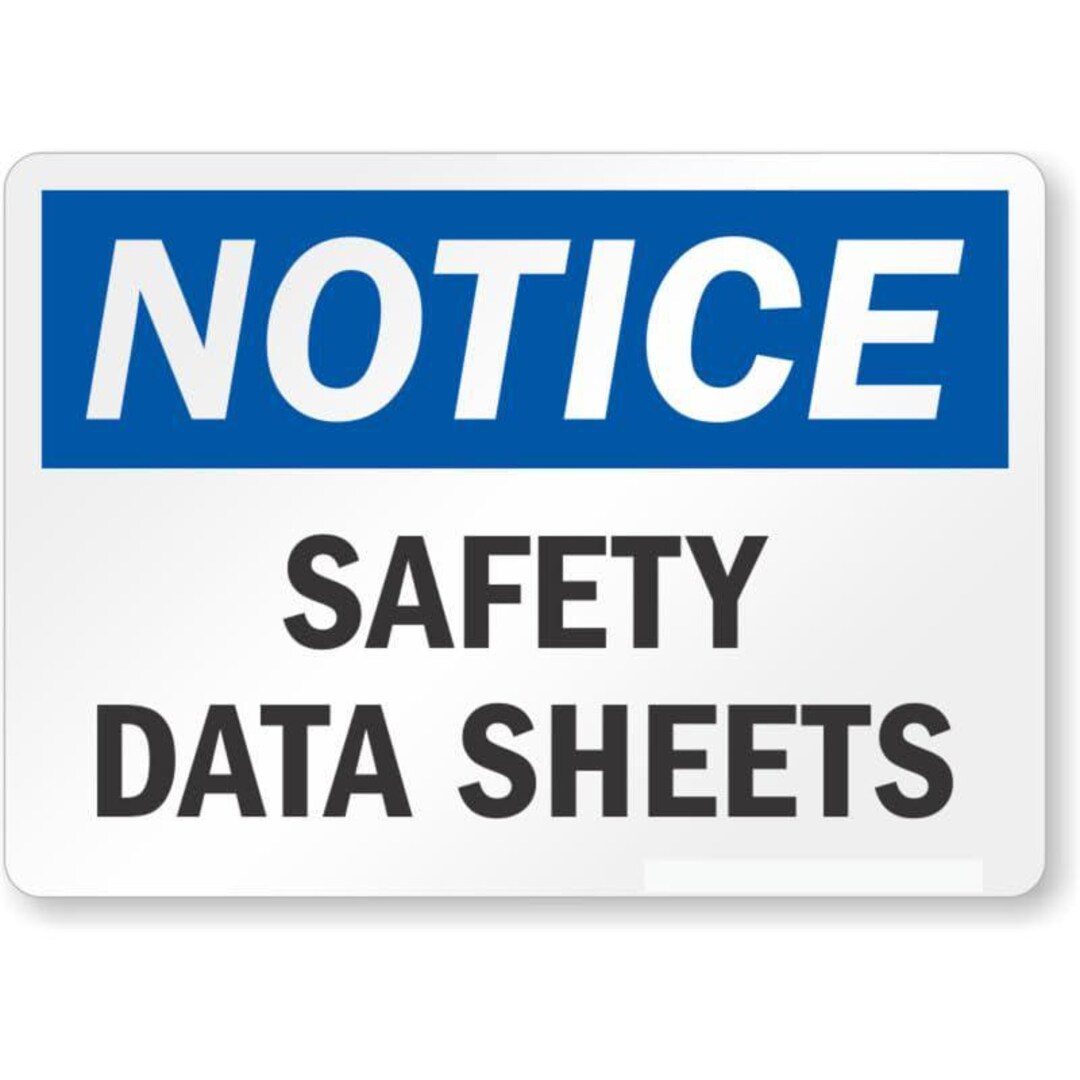 OSHA Aluminum Safety Sign, Weatherproof (pre-drilled Holes, Outdoor Use ...