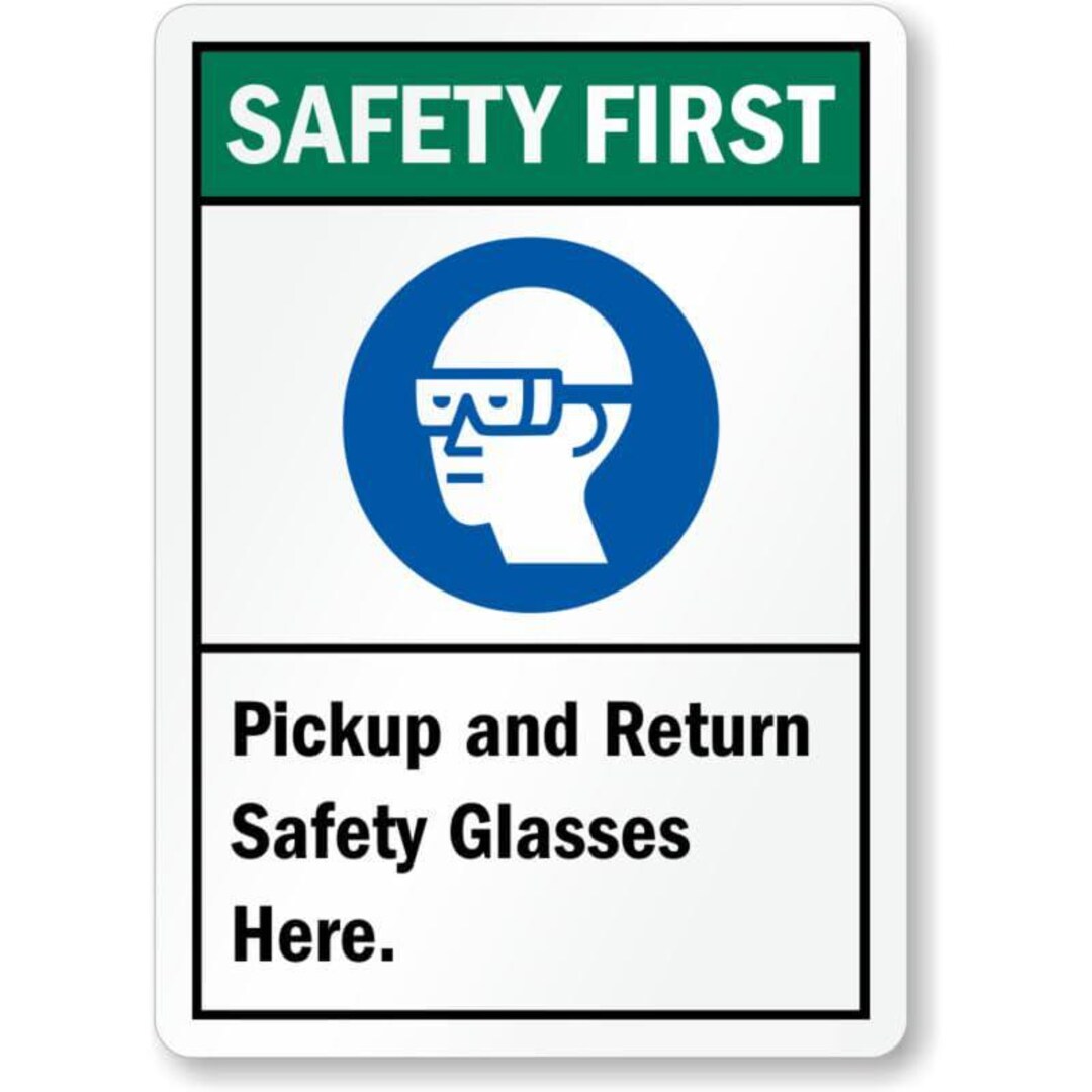 Pickup Return Aluminum Safety Sign (weatherproof, Pre-drilled Holes) - Etsy