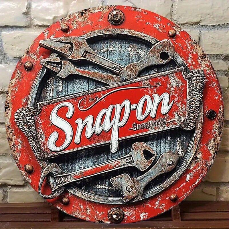 Snap on Tools Aluminum Round Weatherproof Sign Funny - Etsy