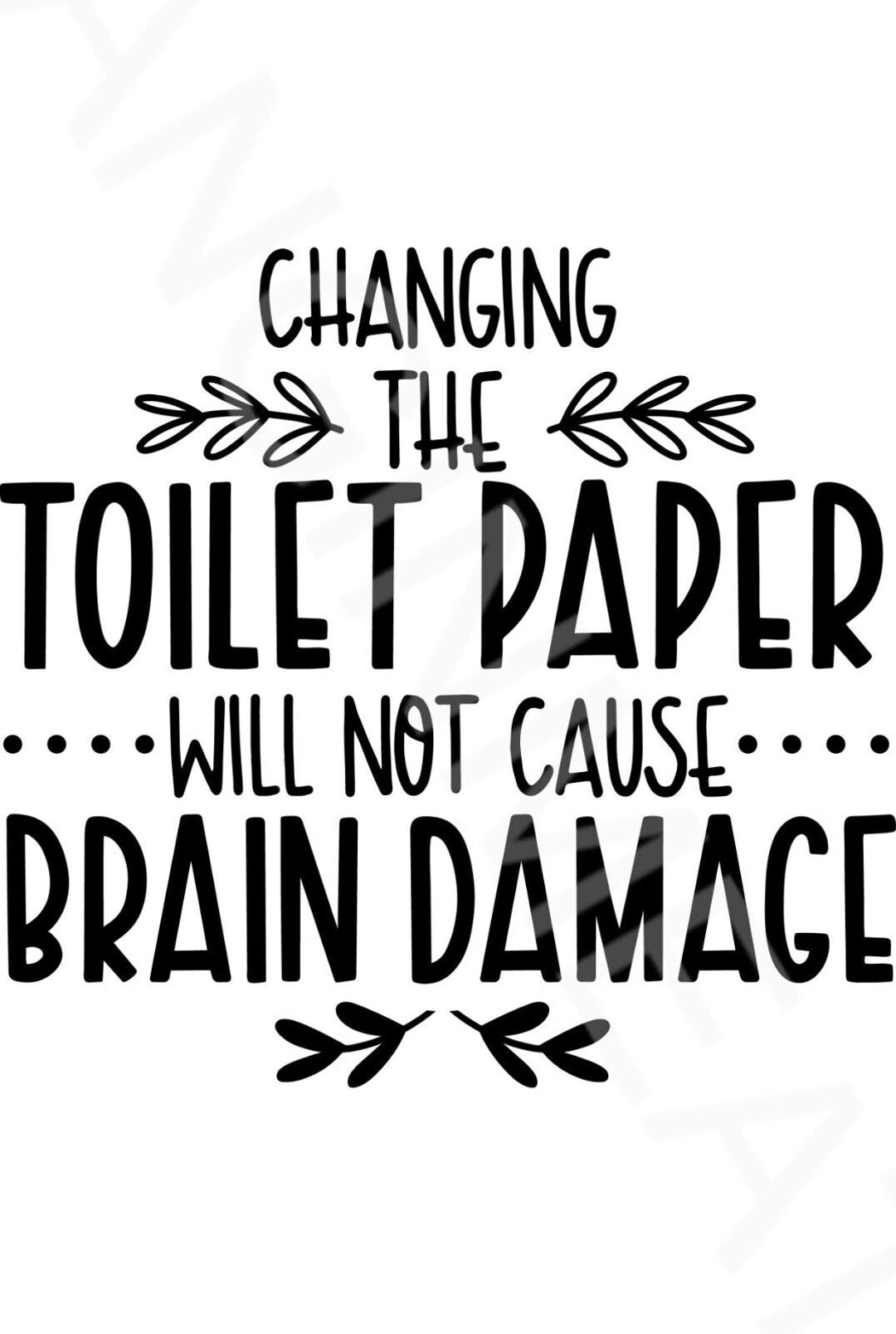 Changing the Toilet Paper Funny Bathroom Sign 8" X 12" Aluminum Metal ...