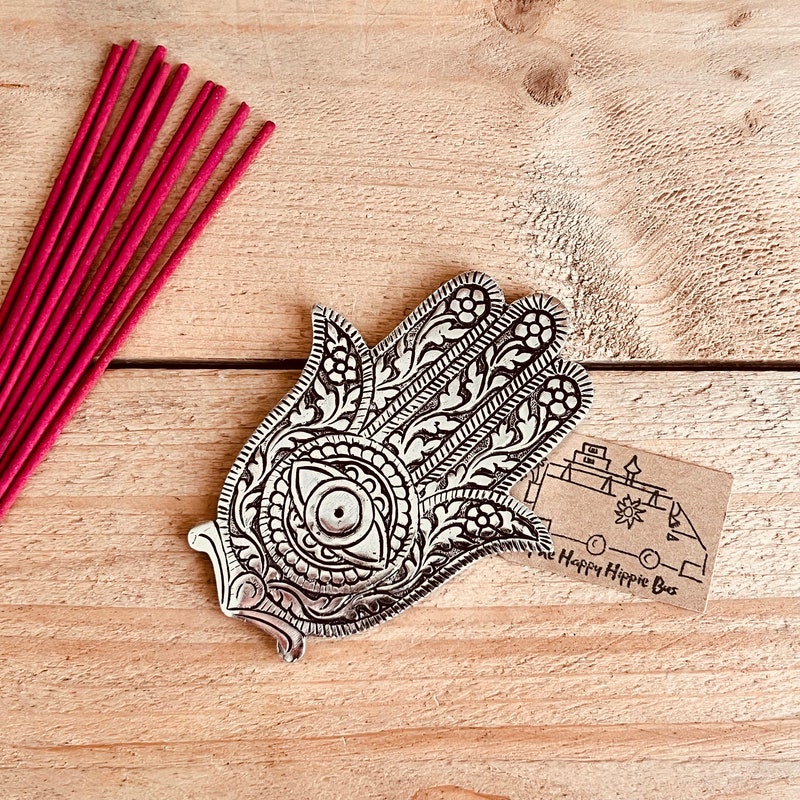 Joss Stick Hamsa Holder - Etsy