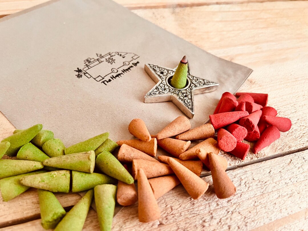 Festive Scented Incense Cones, Handmade, Fairtrade Incense Cones for ...