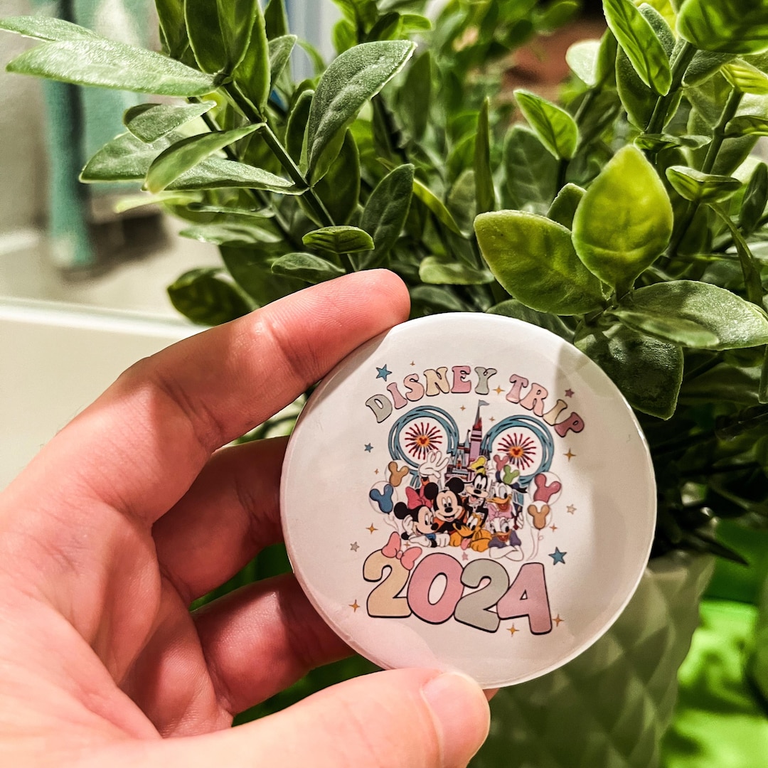 Disney Trip Button Pin | Disney Disneyland Button Pin | Disney Vacation ...