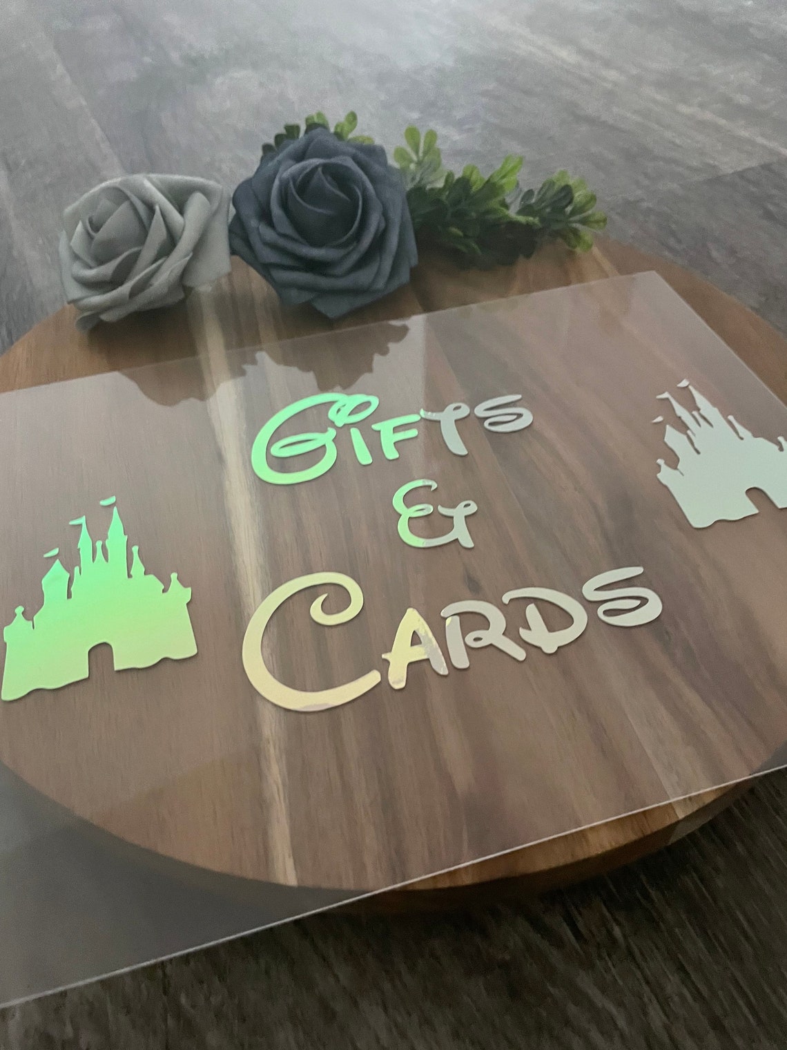 Disney Wedding Gifts Sign | Disney Wedding Cards Sign | Disney Wedding ...