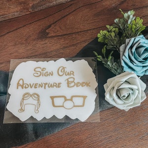 Disney Sign Our Adventure Sign Disney UP Guestbook Sign Disney Wedding ...
