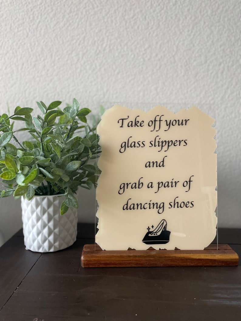 Cinderella Wedding Cinderella Sign Cinderella Party - Etsy