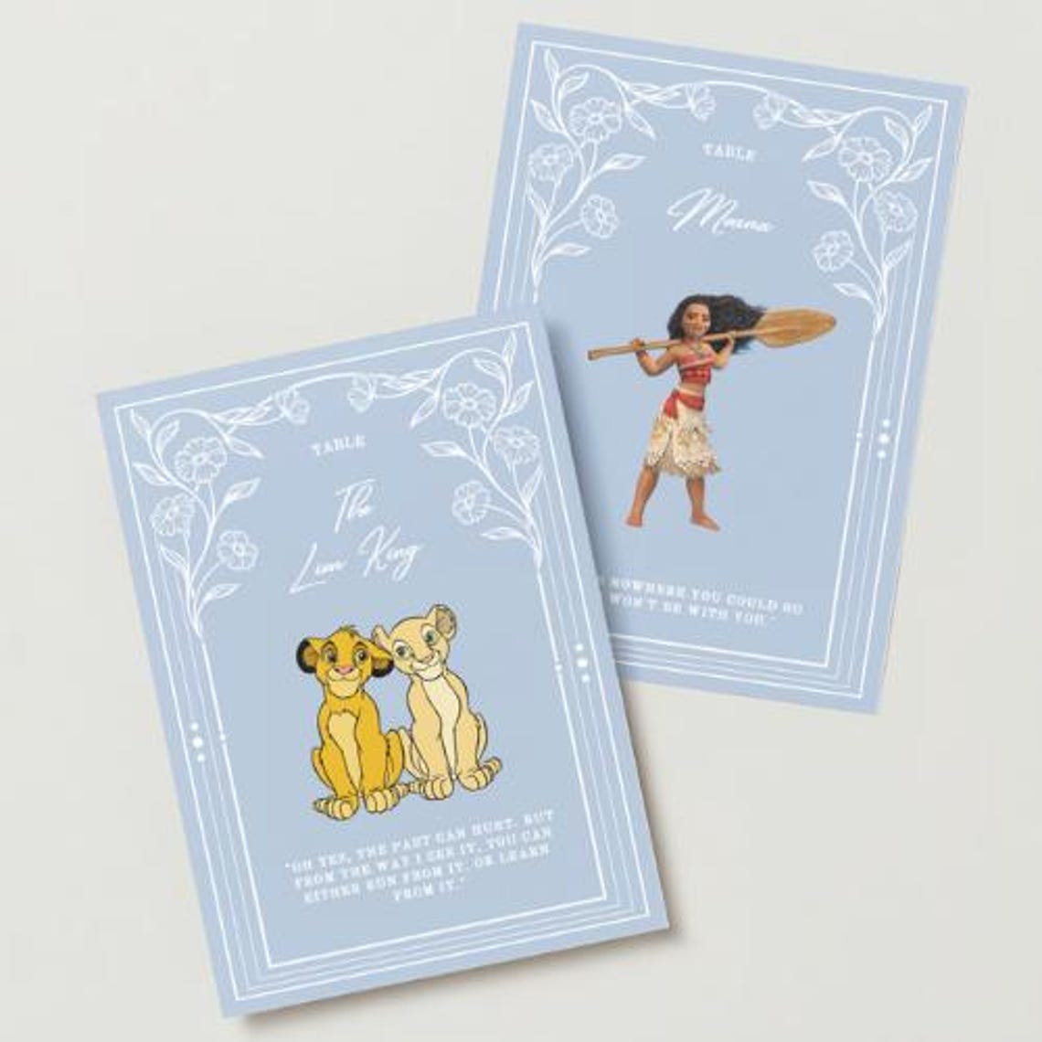 Disney Movies Table Numbers | Disney Quotes Table Numbers | Disney ...