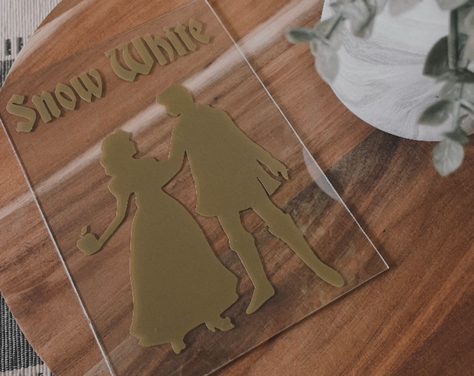 Disney Wedding Acrylic Table Numbers Disney Wedding Decor Fairytale ...