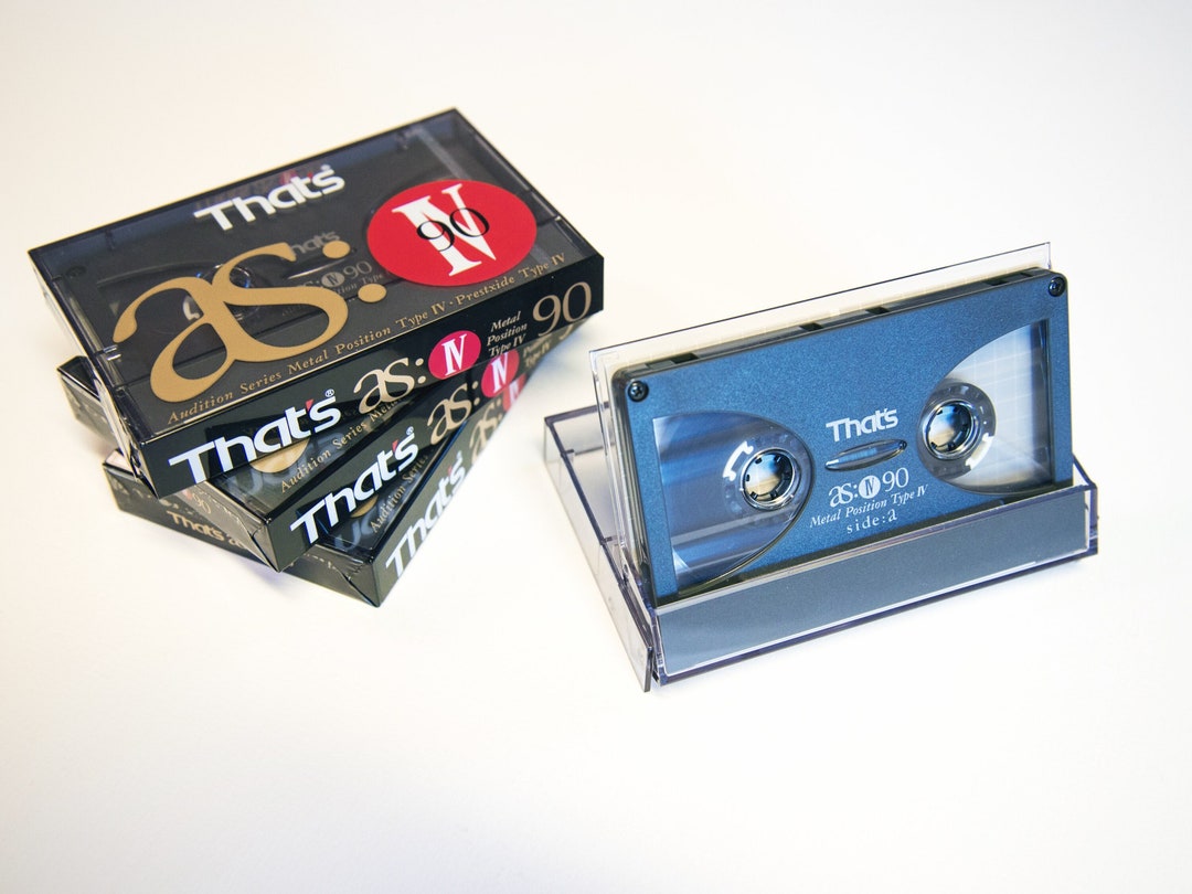 Custom Mixtape Cassette Tape: Premium Japan Made That's as IV W/ Your ...