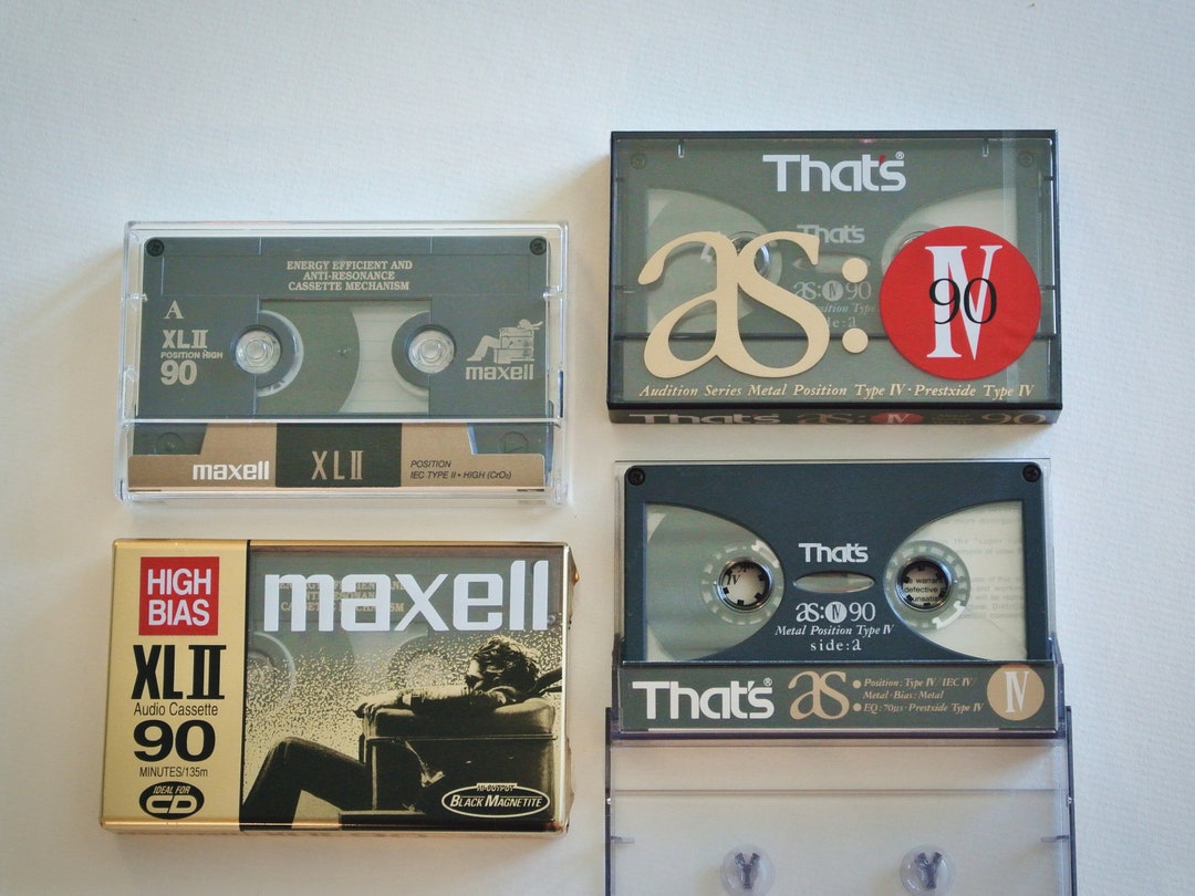 Custom Mixtape Cassette Tape: Premium Type II and IV W/ Your Audio ...