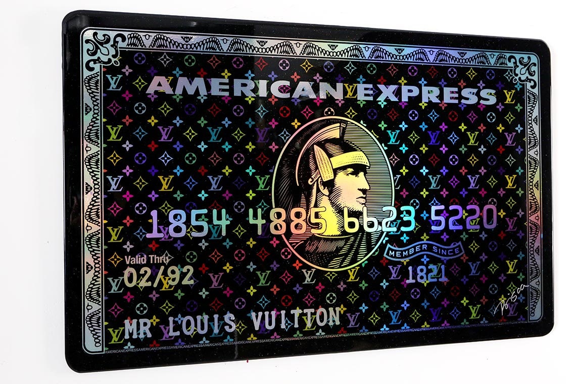 AMEX, Centurion, American Express, High Fashion POP ART - Etsy