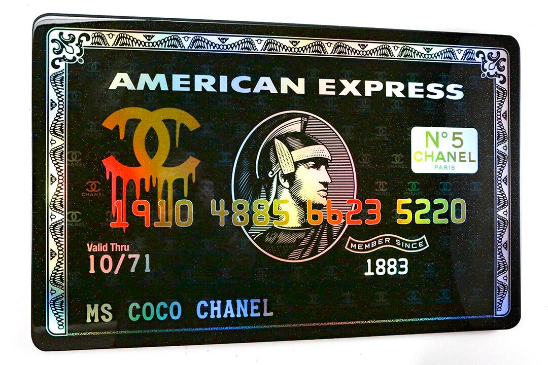 AMEX, Centurion, American Express, High Fashion POP ART - Etsy