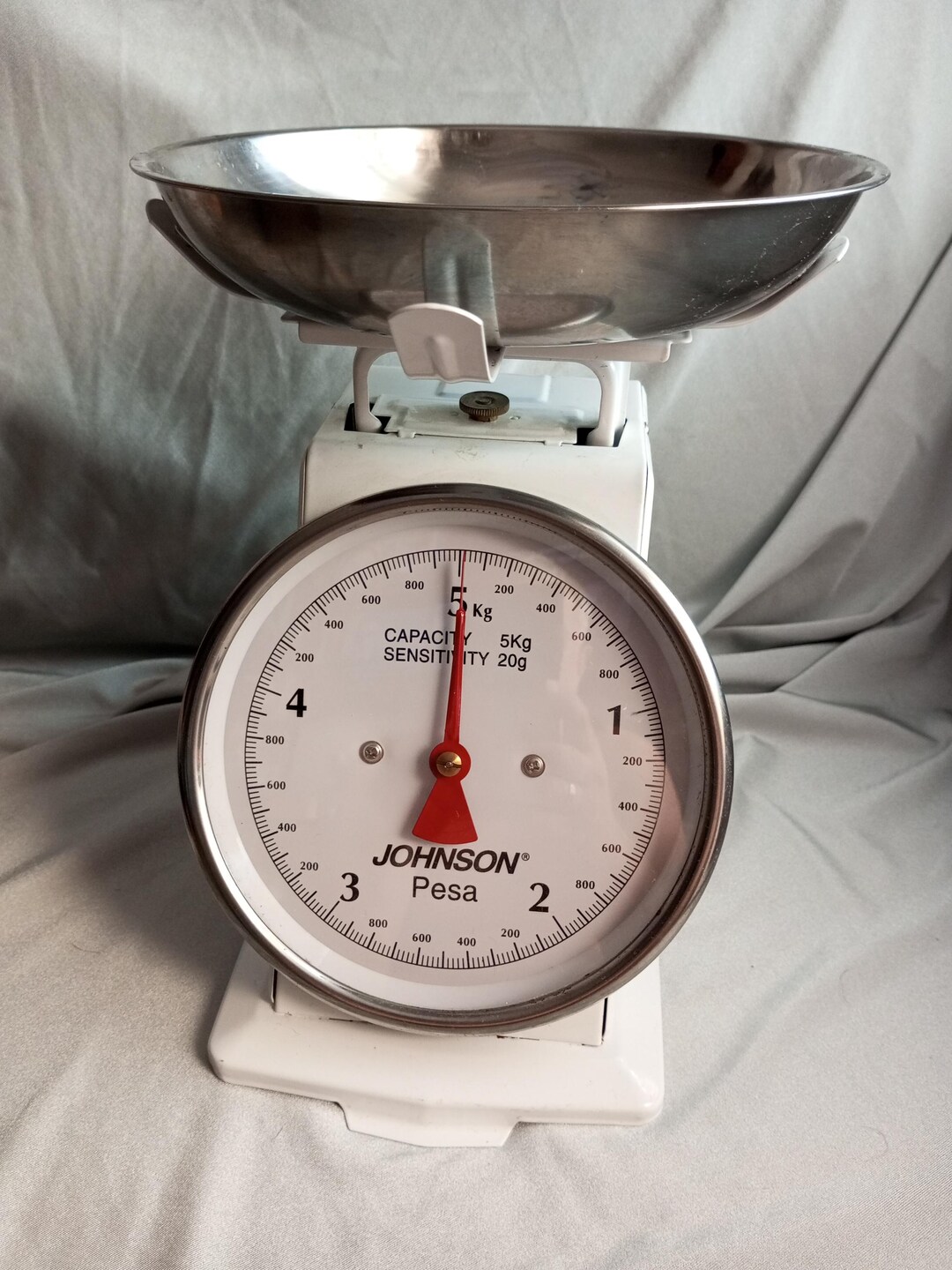 Vintage Kitchen Scale/1980/johnson Pesa Mechanical Kitchen Scale - Etsy