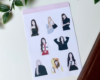 NEW BLACKPINK Lovesick Girls Sticker Mix 4 Blink Stickers - Etsy