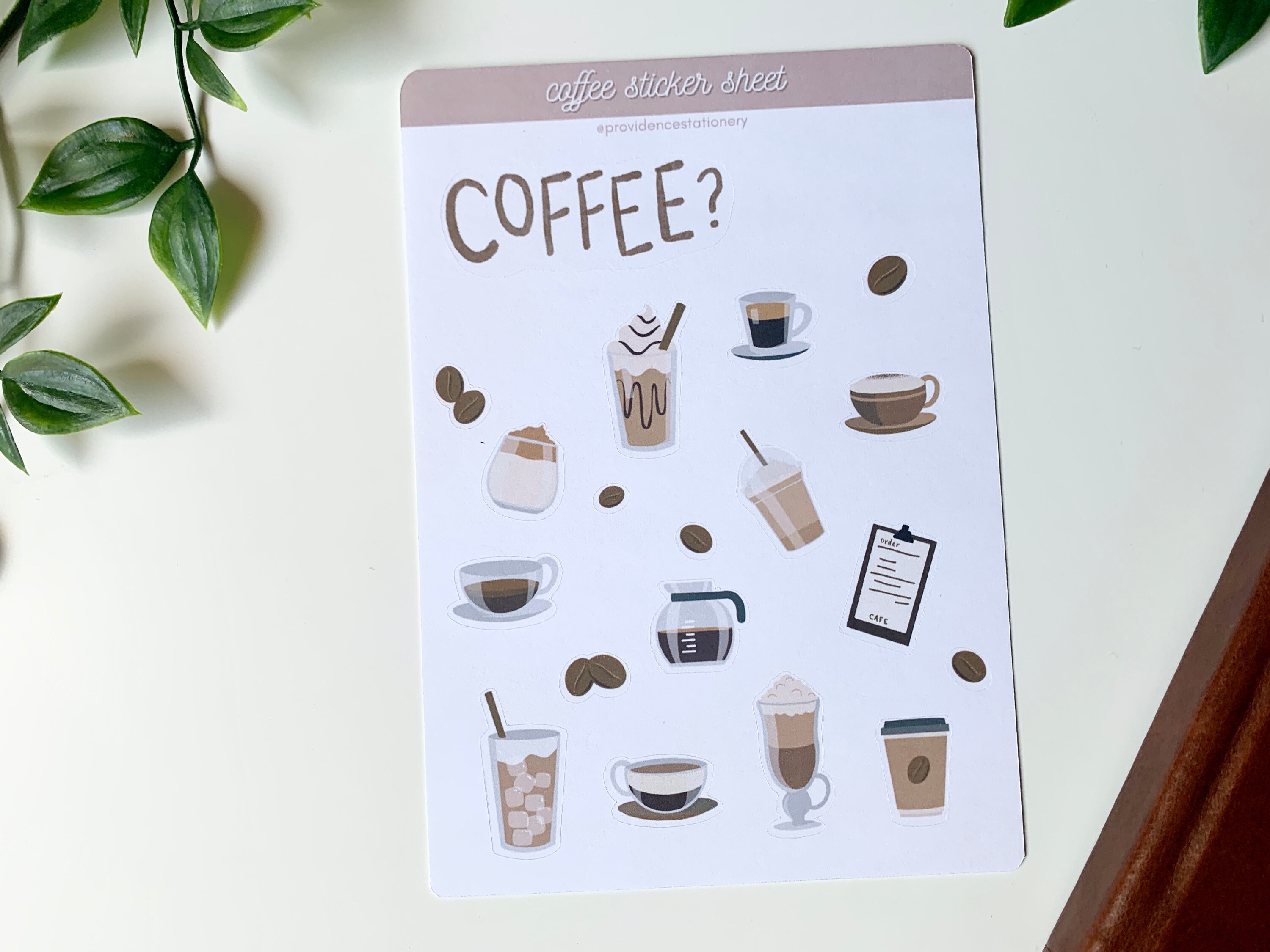 Coffee Sticker Sheet - Etsy