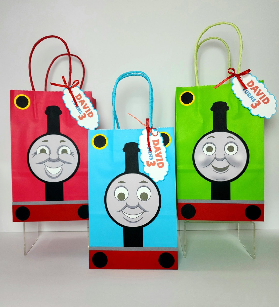 Thomas the Train Favor Bags, Thomas the Train Birthday Decorations ...