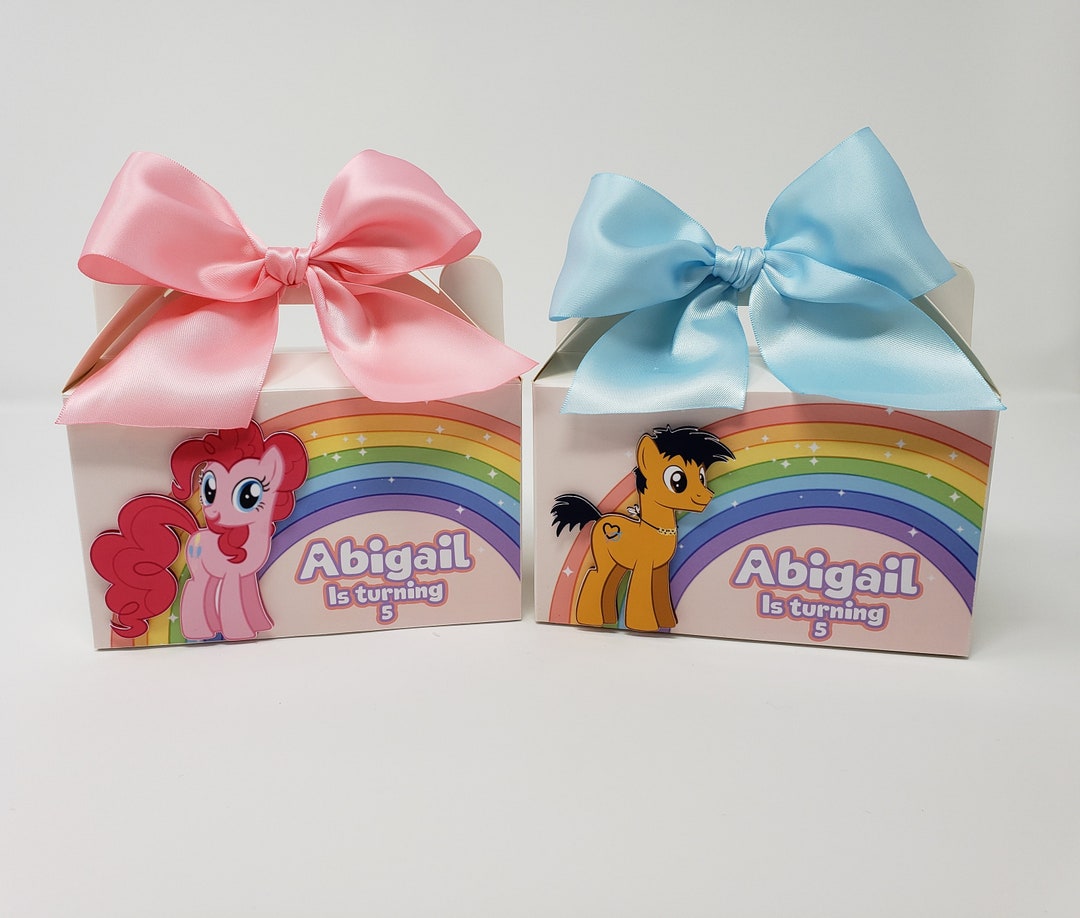 My Little Pony Favor Boxes, My Little Pony Decoration, My Little Pony ...