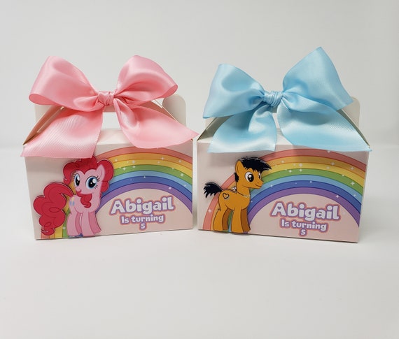 My little pony favor boxes my little pony decoration my | Etsy