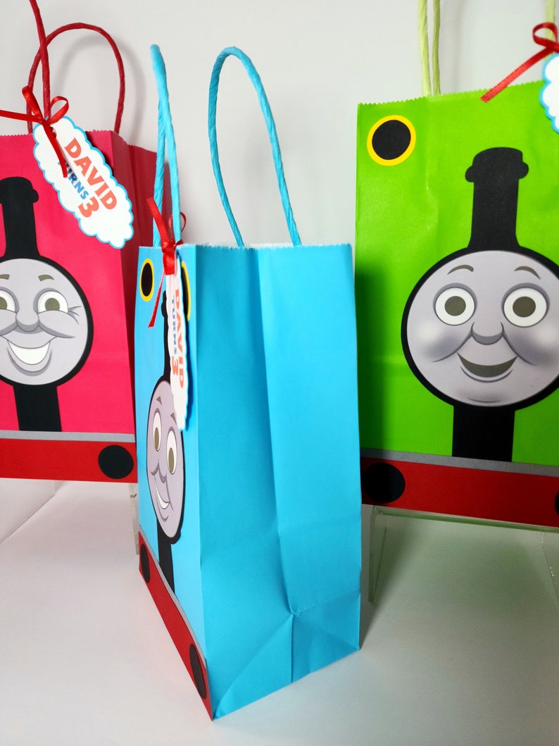 Thomas the Train Favor Bags, Thomas the Train Birthday Decorations ...