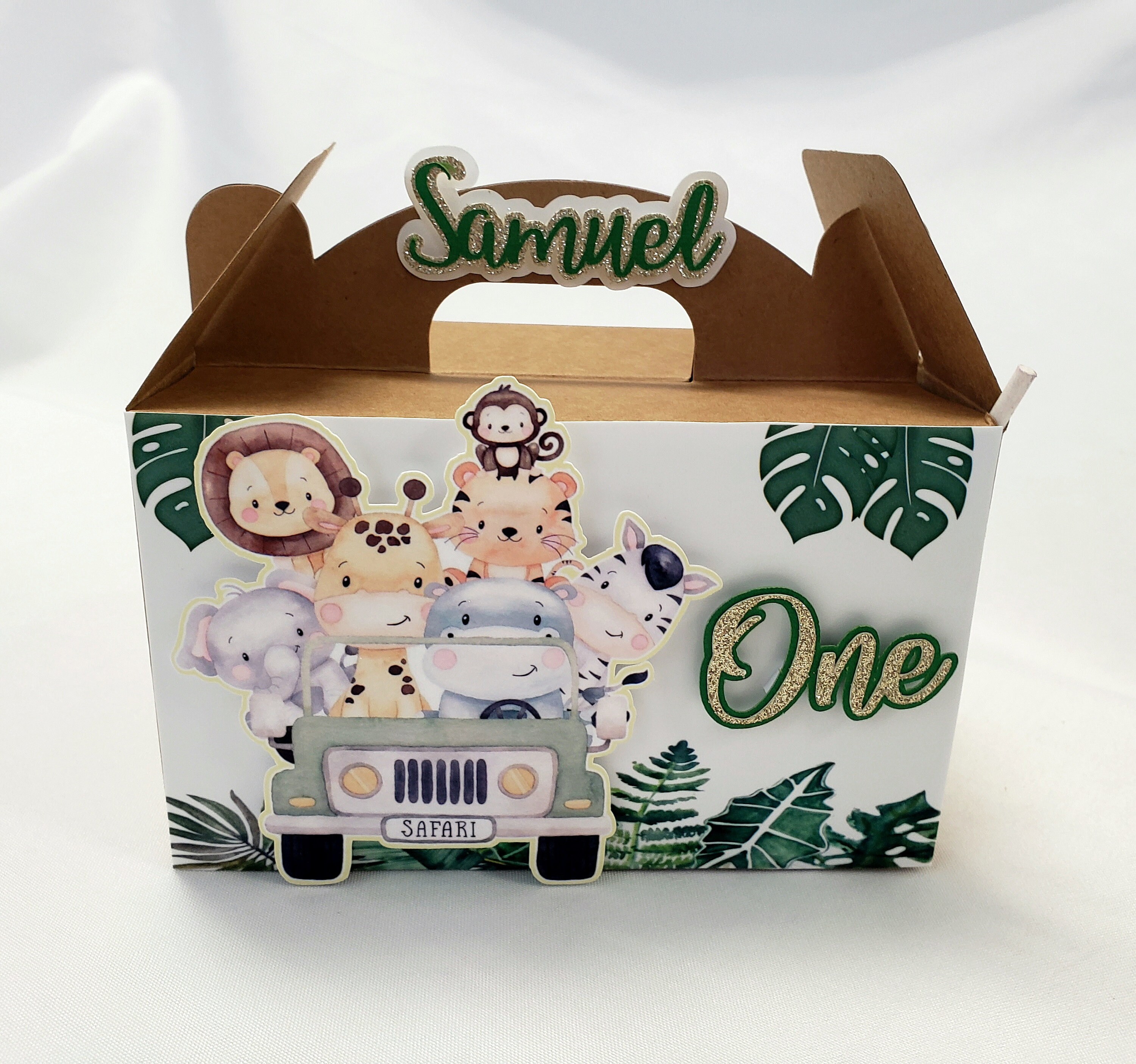 Safari Favor Box, Safari Party, Safari Birthday Decorations, Safari ...