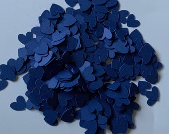 Navy Blue Confetti | Etsy