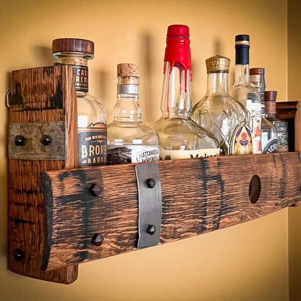 Liquor Shelf - Etsy