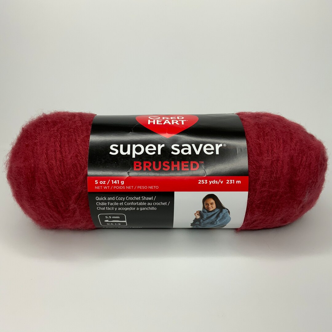 Soft Brick Super Saver Brushed Yarn - Etsy