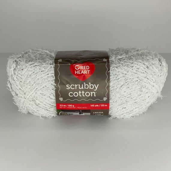 White Scrubby Cotton Yarn - Etsy