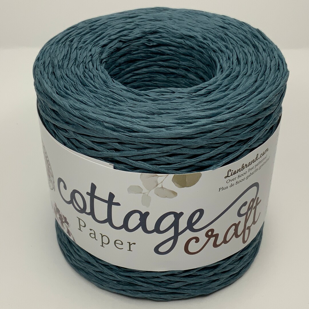 Blue Cottage Craft Paper Yarn - Etsy