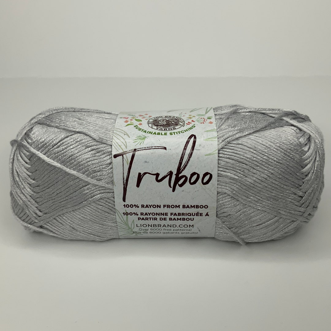 Silver Truboo Yarn - Etsy