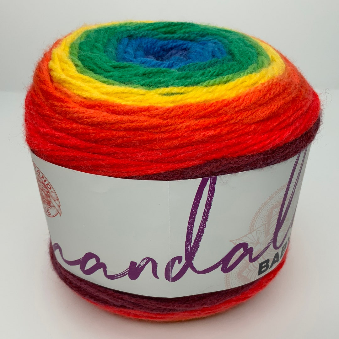 Rainbow Falls Mandala Baby Yarn - Etsy